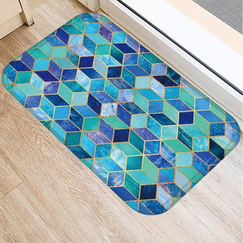 Tapis de bain antidérapant moelleux gaphique - Venio – HOME SELECTION